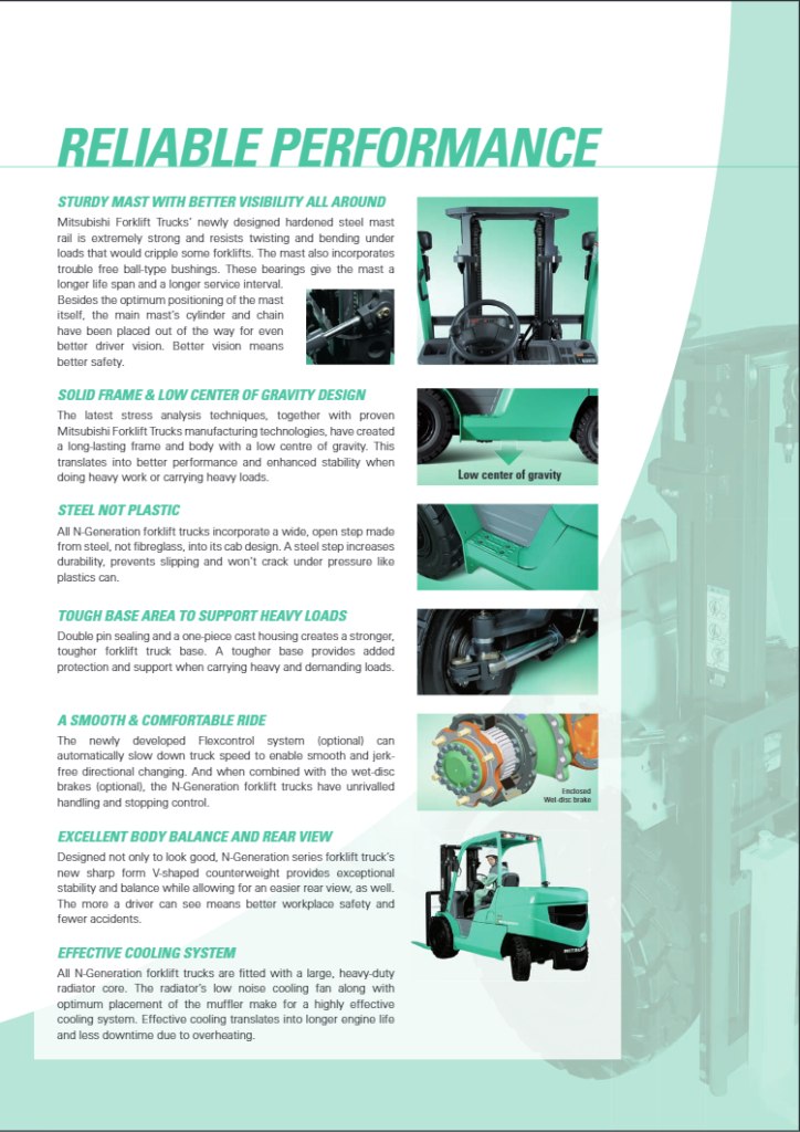 5 Ton FD50NT – Sparepart Forklift Batam